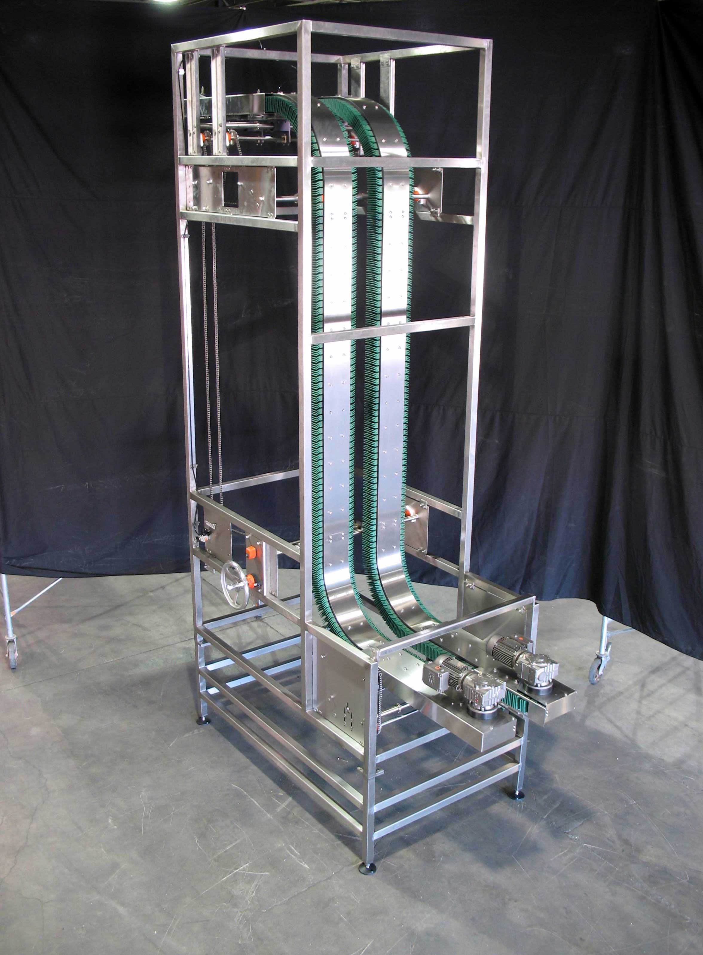 Side-Grip Elevators | Descon Integrated Conveyor Systems